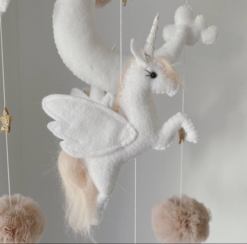 Unicorn Baby Mobile - Popsidaisickle